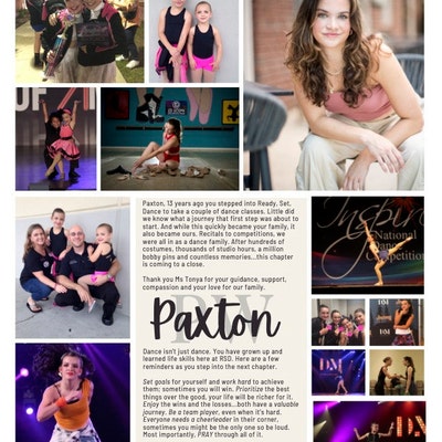 Editable Half Page Graduation Yearbook Ad Template Basketball Editable ...