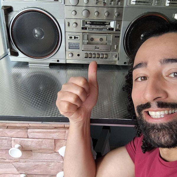 Vintage Quasar GX-3694 Am/fm Cassette/record Player Boombox - Etsy