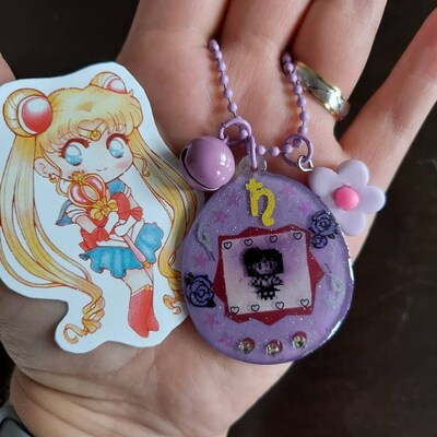 Sailor Moon Tamagotchi Keychain Usagi Tsukino Chibiusa - Etsy