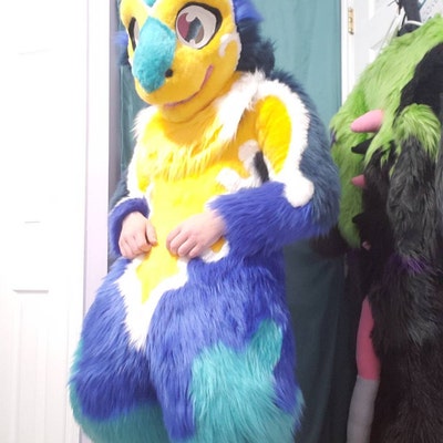 DIGITAL Digitigrade Bodysuit Pattern for Fursuits Sized Medium Female ...