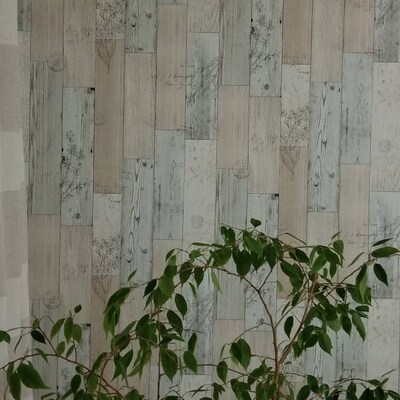 Wood Panel Pattern Wallpaper Latina, Vintage Wallpaper Peel and Stick ...
