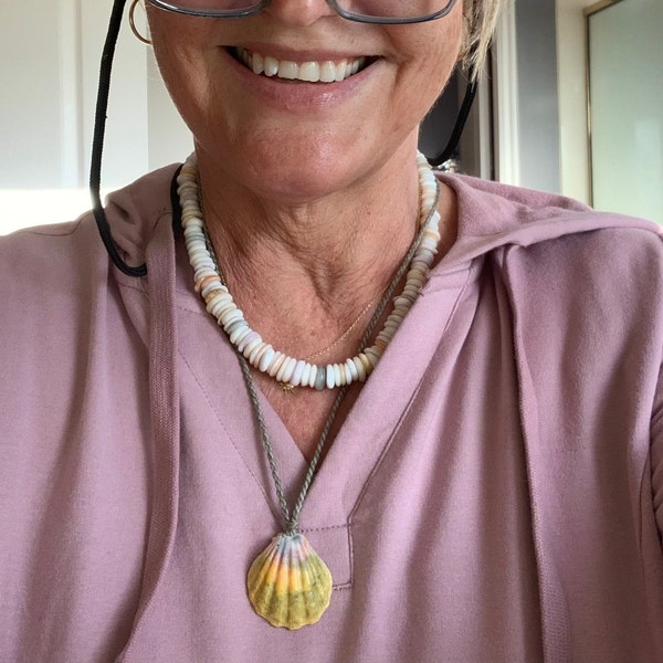 Custom-made Seven Sunrises on Kauai Puka Shells And/or Shell, Gem Beads ...