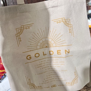 Indigo RM Tote Bag, the Last Archive of My Twenties Tote Bag, Bts Fan ...