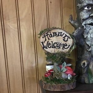 The Lord of the Rings Sign, Hobbit Door, Fairy Door, Wedding Decor ...