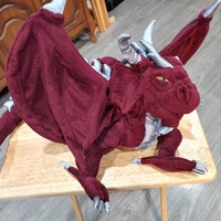 PDF PATTERN Poseable Small Shoulder Dragon 12 Inches Tall - Etsy Canada