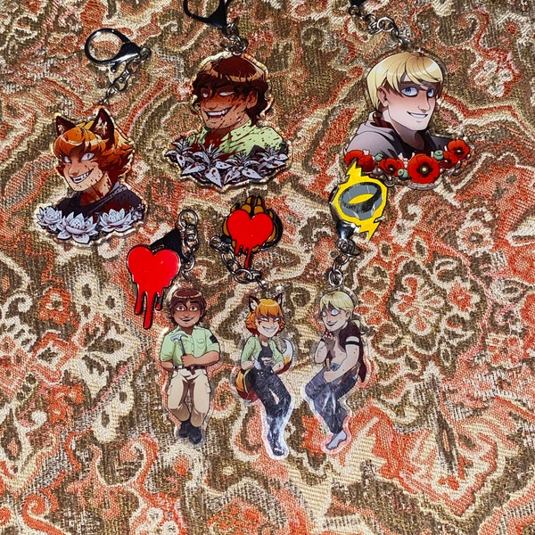 Hard Enamel Pin - Ren Heart - Etsy