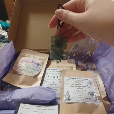 Magick Full Moon Organic Herbal Tea Blend - Etsy