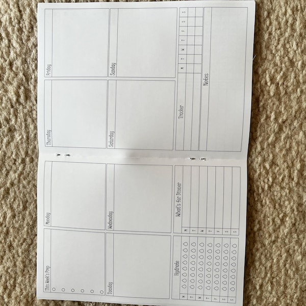 Perpetual Calendar for Your Traveler's Notebook Printed Travelers ...