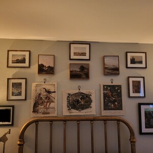 Artisan Moose and Rabbit 44X60 Canvas Wall Tapestry. - Etsy