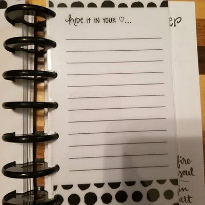 MINI Happy Planner Insert, Memory Verse Insert, Bible Verse Memory Wet ...