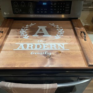 Hand Made Custom Stove Top Cover - Etsy