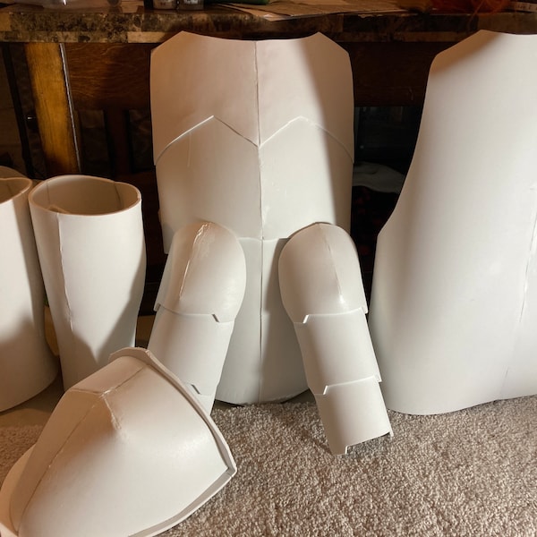 Basic Medieval Armor Pattern for Foam - Etsy
