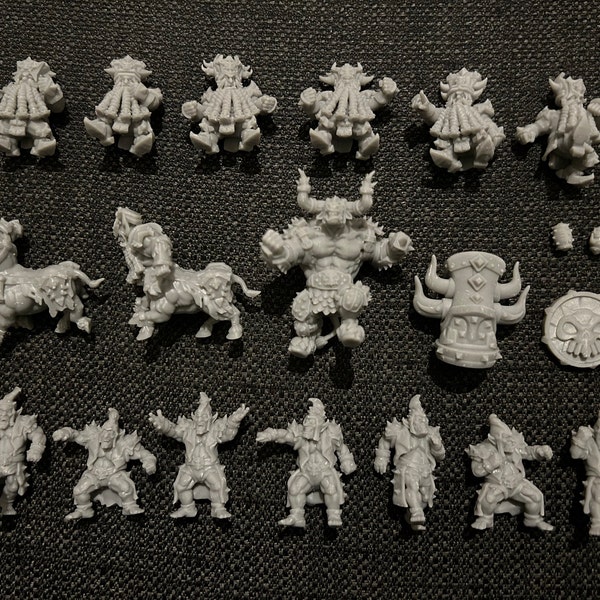 Bulls Brawlers - Punga Miniatures - Etsy