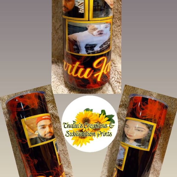 Red Smoke Tumbler Png, 20 Oz Skinny Tumbler Wrap Sublimation Design ...