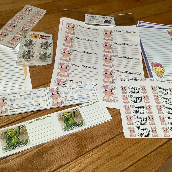 Grab Book of 26 Please Deliver to Labels - Etsy