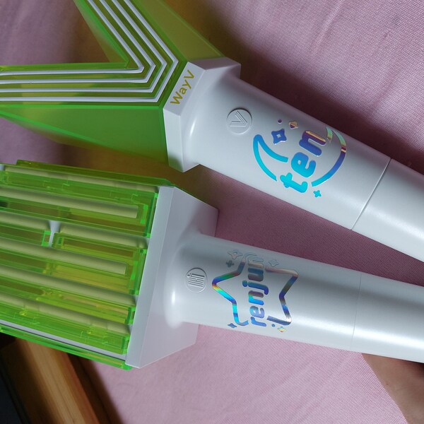 Wayv K-pop Kpop Holo Decal Vinyl Lightstick Sticker - Etsy