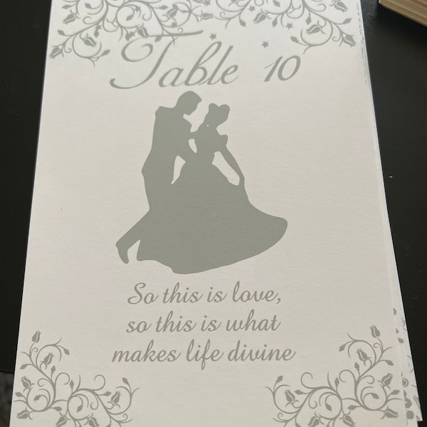 Story Book Quotable Table Numbers Select Your Quotable Cards | Quotable ...