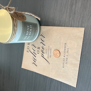 Wishing You Riches From the New Mr and Mrs Favor Bags Scratch Ticket ...