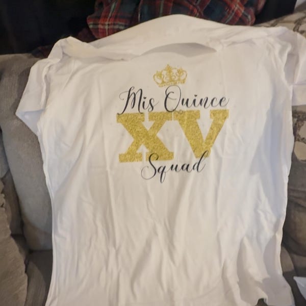 Mis Quince Squad Shirt, Quinceanera Gift Shirt, 15th Birthday Shirt ...