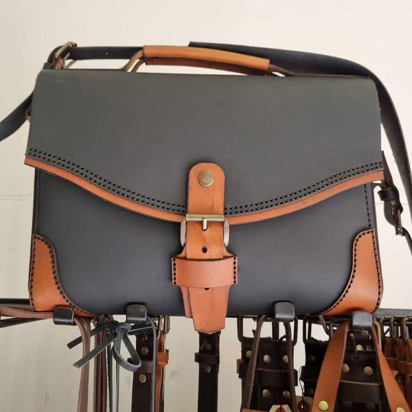 Toshiro Leather Backpack, PDF Pattern, Video Instructions, Leather ...