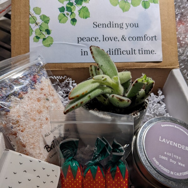 Sending PEACE LOVE & COMFORT | Sending Comfort Gift Box | Comfort Gift ...