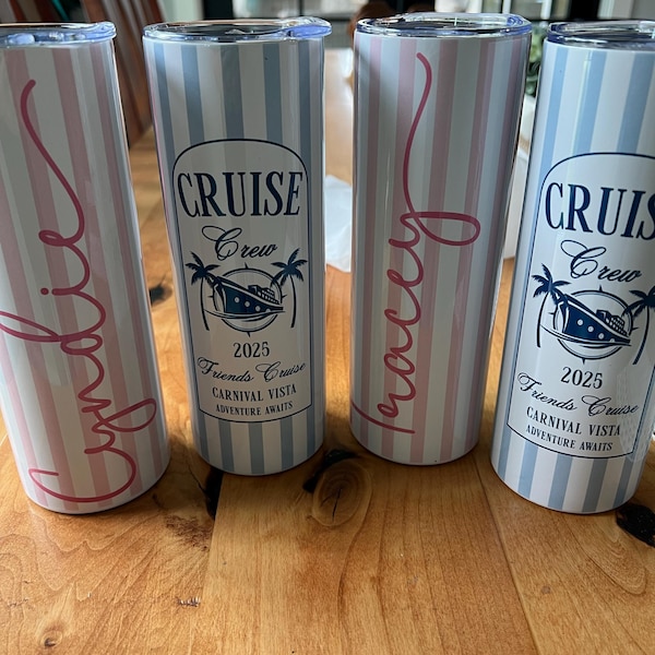 Custom Cruise Tumblers, Matching Cruise Tumblers Cruise Vacation Travel ...