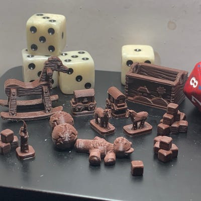 Altar Sacrifice Ritual RPG Miniature 3D Printed 28mm Scatter Terrain ...