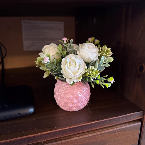 Spring Tiered Tray Mini Floral Arrangement, Spring Tiered Tray Decor ...