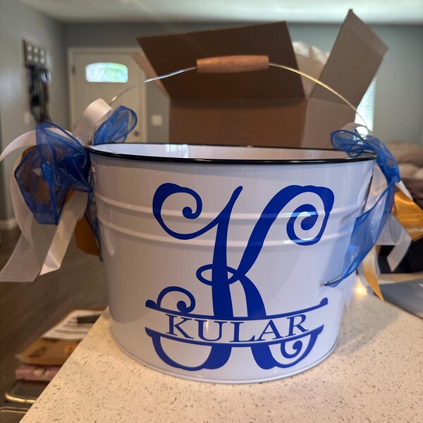 Personalized Wedding Bucket - Etsy