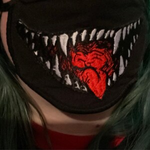 Bone Goth Patch Embroidered Iron on Patch - Etsy