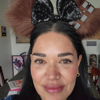 Red Disney Ears, Disney Ears, Red Velvet Ears, Disney Ears Headband ...