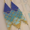Mermaid Tail Bead Earring Pattern, Seed Bead Pattern for Mermaid ...