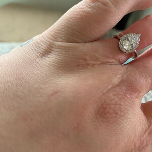 Sterling Silver Floating Ring Invisible Ring Unique Rings - Etsy