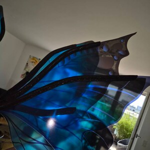 Husk Wings, Black, Red Angel Wings Costume, Hazbin Hotel, Cosplay - Etsy