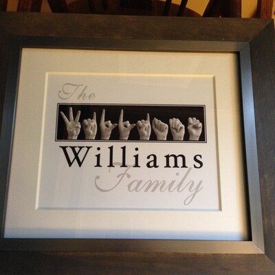 WELCOME Sign ASL Sign Language Letters Black & White - Etsy