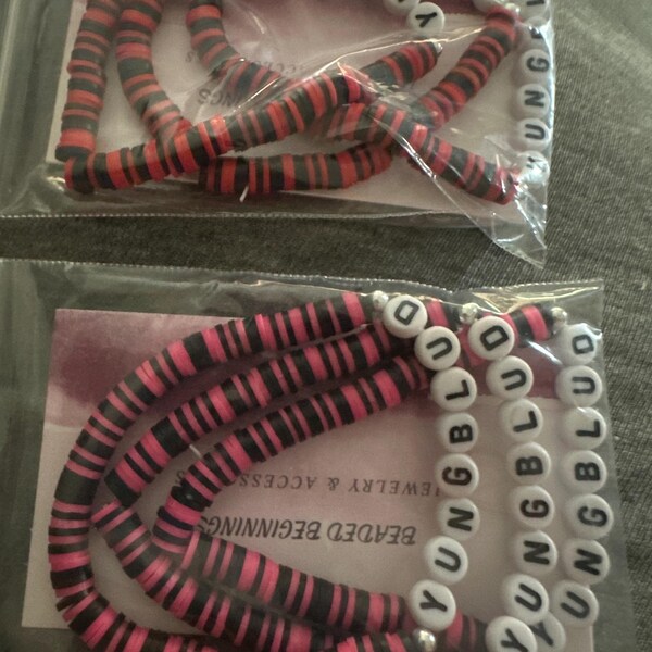 LA Knight Beaded Bracelet | WWE | Yeah - Etsy