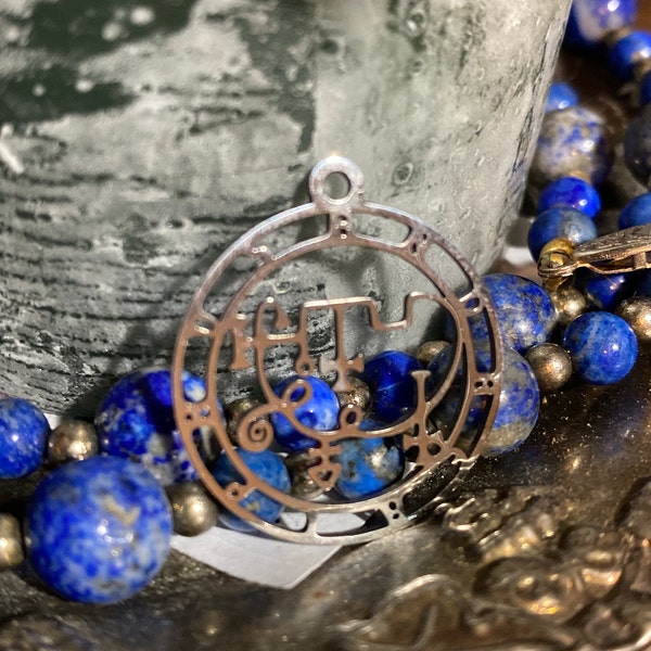 5pcs/lot Andrealphus Symbol Charm Ars Goetia King Sigil Lesser Key of ...