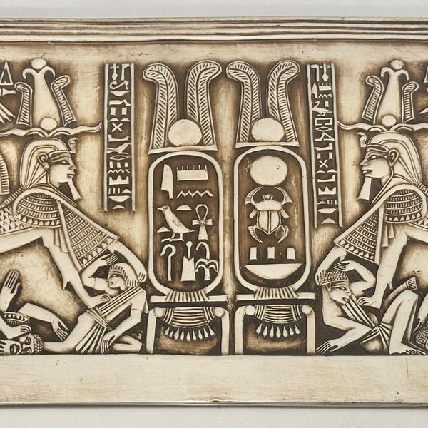 Fantastic Ancient Egyptian Tomb as a Jewelry Box With Amon Ra and Ba ...