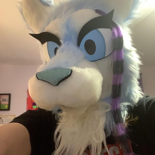 Custom Scene Kid Raccoon Tail Hair Extension - Etsy