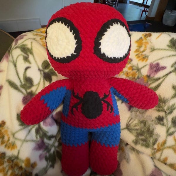 Low Sew, Hero Spider Chibi PDF Pattern amigurumi Pattern, Crochet ...