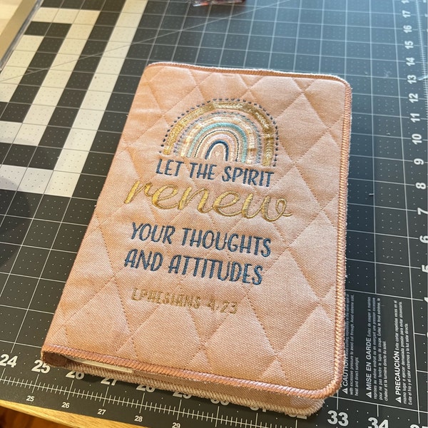 ITH Composition Size Notebook Cover, Machine Embroidery File, 8x12 ...