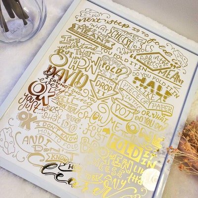 Schitt's Creek fold in the Cheese - Etsy