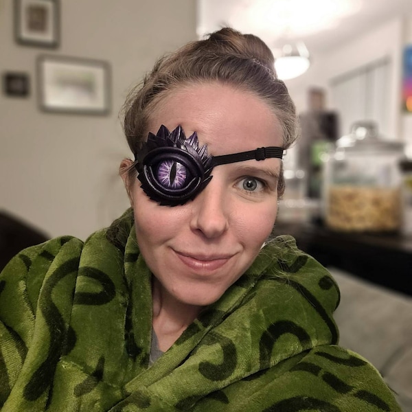 Eye Patch, Eagle Eye Patch, LARP, Cosplay, Steampunk Eye Patch ...