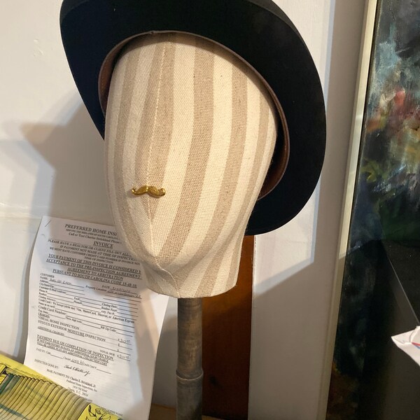 Moustache Lapel Pin- CC624G- Mustache, Movember, Men's Health ...