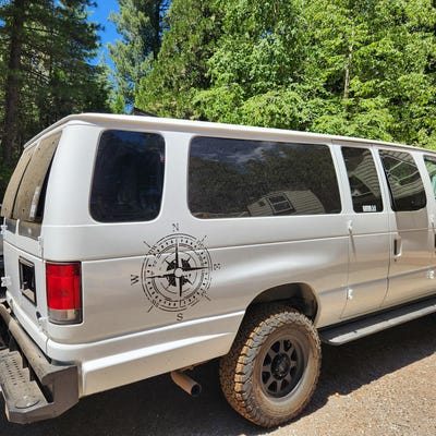 Vinyl Distressed Style Compass Hood Decal Window Decal Fits Jeep ...