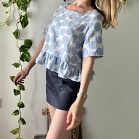 Raglan Sleeve Top Sewing Pattern - Etsy Ireland