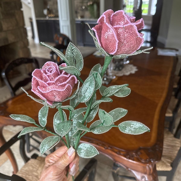 Beaded Rose Pattern, Rose Pattern, Beaded Rose, Beaded Rose Pattern ...