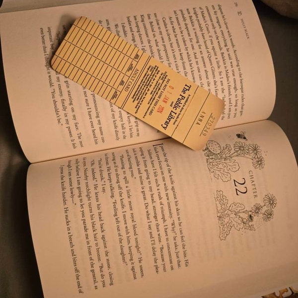 Personalised Old Fashioned Vintage Public Library Card Bookmark - Etsy