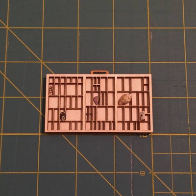 Dollhouse Miniature Printer Tray - Etsy