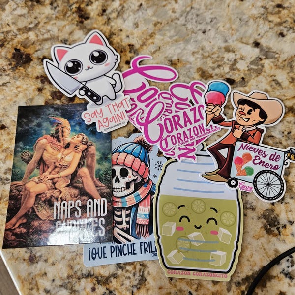 Mexican Stickers, Latina Stickers, Latino Stickers, Latina Owned ...